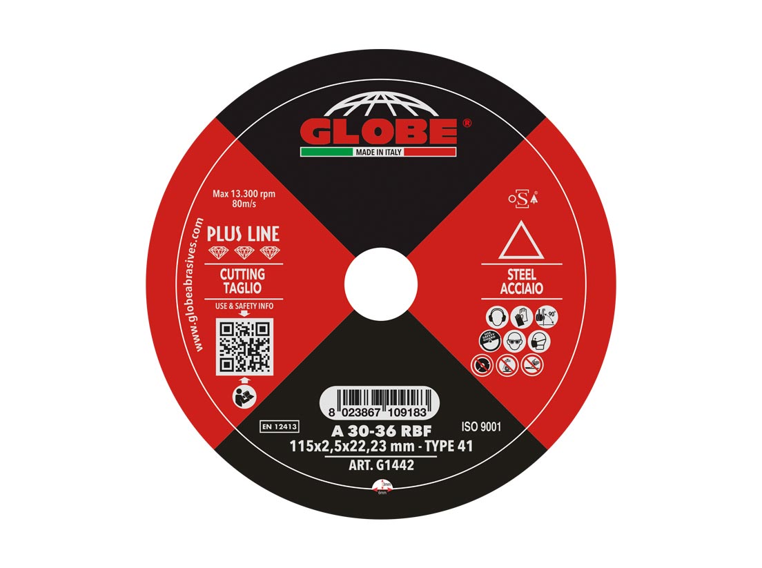 Globe Premium slijpschijf voor metaal | Vamatec